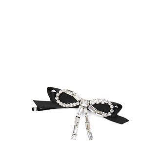 Jimmy Choo London Crystal-bow Hair Clip
