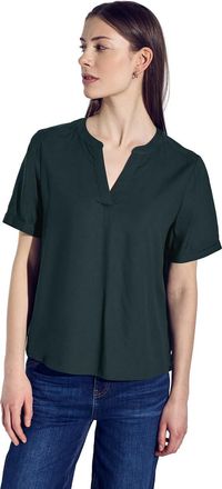 Street One Damen Bluse in Unifarbe