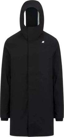 K-Way Homme, Manteaux, Noir, Taille: L Thomas Long Jacket