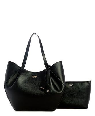 Guess sac shopper Amorette 2 in 1 Tote Bag Black noir