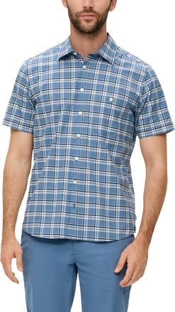 s.Oliver Kurzarmhemd mit Karomuster