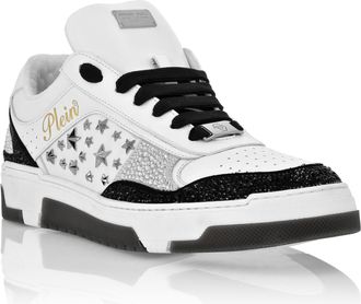 Philipp Plein Low-Top Sneakers Mix Studs Star