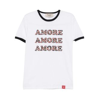 Alessandro Enriquez T-Shirts - - Tops - Damen - Wei&szlig; - L