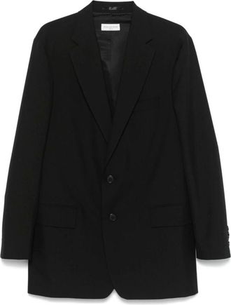 Dries Van Noten Homme, Vestes, Noir, Taille: XL Blazers