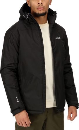 Regatta Herren Thornridge Ii Waterproof Thermo-guard Insulated Hooded Outdoor Jacket Wasserdichte, Isolierte, Schwarz, L EU