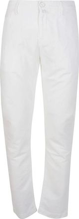 Jacob Cohen Homme, Pantalons, Blanc, Taille: W36 Pantalon Coupe Slim