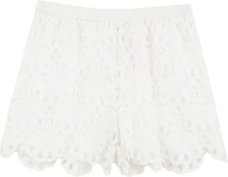 Twinset Femme, Shorts, Blanc, Taille: 36 FR Sangallo Shorts
