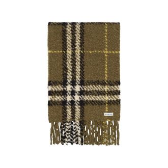 Burberry Gr&uuml;ner Karomuster-Schal - - Accessories - Herren - Gr&uuml;n - ONE SIZE