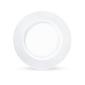 Wilmax England Wilmax - Assiettes - 6 pi&egrave;ces - &Oslash; 25,5 cm - plates en porcelaine blanche - table - Lavables au lave-vaisselle - Assiettes &agrave; petit-d&eacute;jeuner, &agrave; dessert 