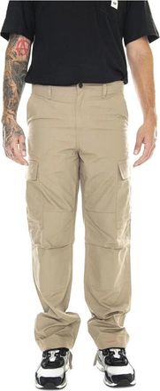 Carhartt Work in Progress Homme, Pantalons, Beige, Taille: W38 L32 Straight Pantalons