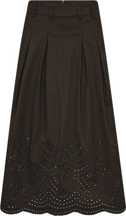 Co'Couture Femme, Jupes, Noir, Taille: 36 FR Midi Skirts