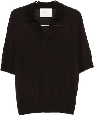 arch4 Mr. Ricci polo shirt - Braun