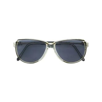 Saint Laurent Pre-owned Acetat sonnenbrillen - - Pre-owned - Damen - Schwarzk - ONE SIZE
