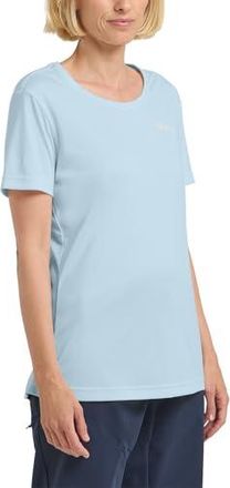 Jack Wolfskin Tech T W T-Shirt, Ice Blue, XL Femmes
