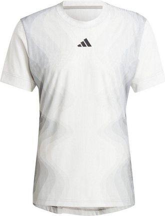adidas Performance T-Shirt Melbourne Airchill Pro Freelift Heat.Rdy 2024 grau/weiss Herren