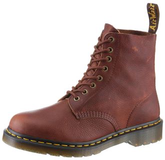 Dr. Martens Schn&uuml;rstiefel DR. MARTENS 8 Eye Boot 1460 Pascal AMBASSADOR, Herren, Gr. 39, braun, Leder, unifarben, Schuhe Schn&uuml;rstiefel, Plateaustiefel, Schn&uuml;rboot