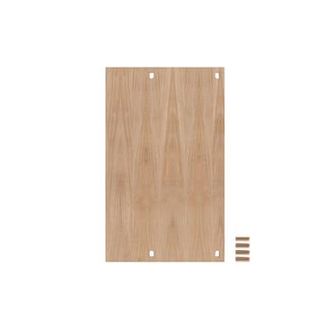Moebe Accessoire Shelving System - Bois naturel - MDF placage chêne