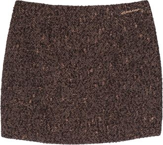 Ermanno Scervino Spigata Skirt - Brown