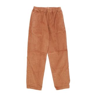 Obey Samt Herrenhose Braun - - Trousers - Herren - Braun - S