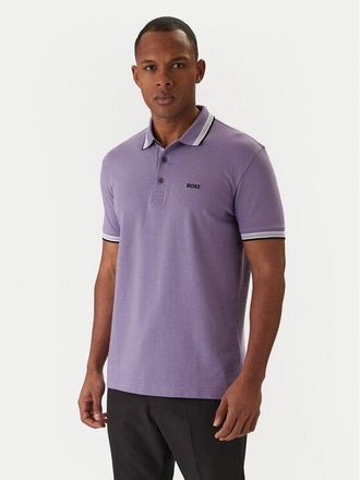 HUGO BOSS Poloshirt Paddy 50469055 Violett Regular Fit