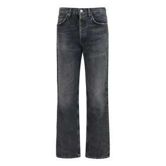 A Gold E Vintage Straight-Leg Jeans - - Jeans - Damen - Schwarzk - W24