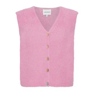 Americandreams Americandreams, Femme, Pulls, Rose, Taille: 40 FR Telma Vest