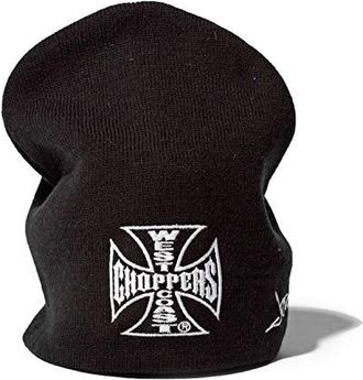 West Coast Choppers West Coast Choppers OG Classic Basic Beanie (Black,One Size)