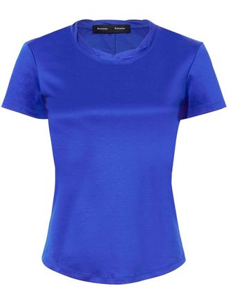 Proenza Schouler t-shirt Maren - Bleu
