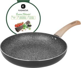 KASANOVA Bratpfanne aus schwarzem Stein (32 cm)