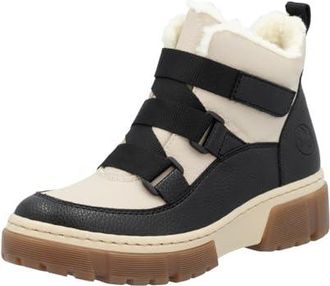 Rieker Femme X8639 Bottine, Noir, 37 EU