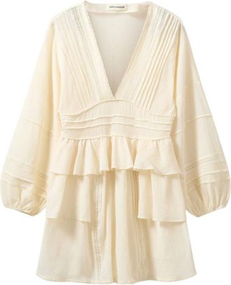 Sofie Schnoor Femme, Robes, Blanc, Taille: 42 FR Robes Courtes
