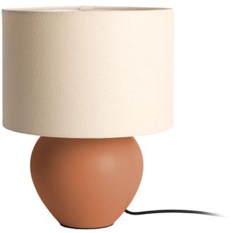 Leitmotiv Leitmotiv - Lampe de table alma avec base en c&eacute;ramique, &oslash; 25 cm