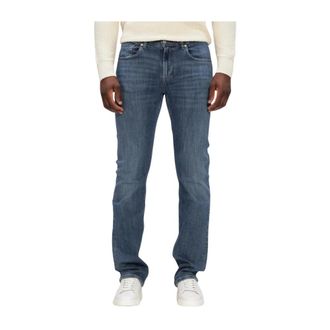 7 For All Mankind Die Gerades Jeans - - Jeans - Herren - Blau - W33