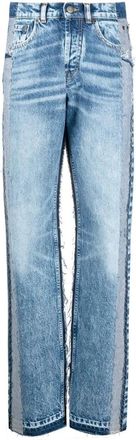 Maison Margiela Femme, Jeans, Bleu, Taille: 38 FR Jean Droit Bleu avec 5 Poches