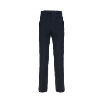 Pantaloni Torino Homme, Pantalons, Bleu, Taille: XL Pantalons Slim en m&eacute;lange de coton stretch