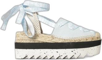 Stella McCartney Gaia Plateau-Espadrilles - - Shoes - Damen - Blau - 40 EU