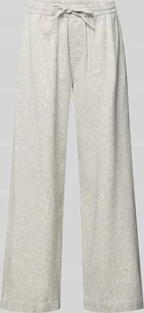 Lala Berlin Stoffhose mit Allover-Animal-Print