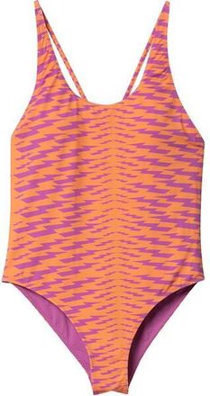 Delicate.love Damen Badeanzug Badeanzug ELECTRA LIGHTNING