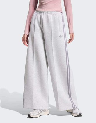 adidas Originals Pantalon de jogging en tissu Spacer - Gris clair chin&eacute;