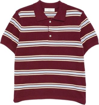 Dunst Femme, Tops, Multicolore, Taille: 38 FR Striped Polo Knit