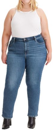 Levi's Damen Plus Size 724 High Rise Straight Straight Fit