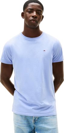 Tommy Jeans Herren TJM XSLIM Jersey Tee EXT DM0DM04411 S/S T-Shirt, Blau (Nordic Iris), XXL, Blau (Nordic Iris), XXL