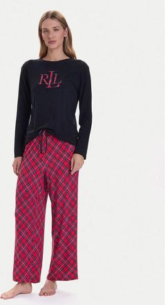 Lauren Ralph Lauren Pyjama ILN72466F Schwarz Regular Fit