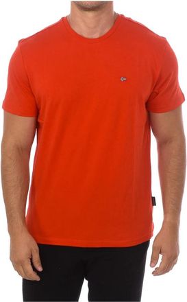 Napapijri T-Shirts - - Tops - Herren - Rot - S