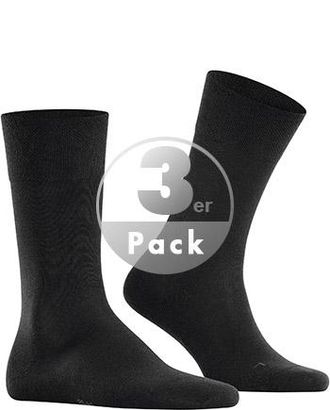 Falke Herren Socken schwarz Tencel unifarben