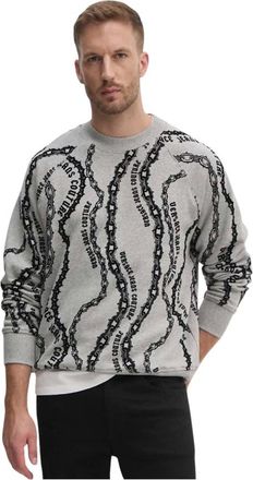 Versace Jeans Couture Herren, Sweatshirts & Hoodies, Grau, MGr&ouml;&szlig;e