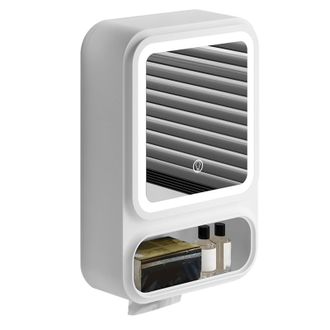 Generic LED-Badezimmerspiegelschrank - Beleuchtete vertikale Organisator-Einheit, Einstellbare Bildschirmoberfl&auml;che f&uuml;r Helligkeit, Moderne Wandhalterung, Ref