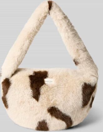 Studio Noos Crossbody Bag mit Kunstfellbesatz