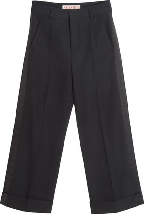 Valentino Garavani pantalon &agrave; bande lat&eacute;rale - Noir