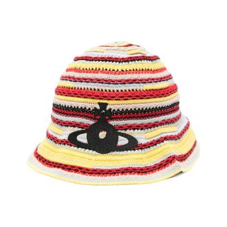 Vivienne Westwood Femme, Accessoires, Multicolore, Taille: ONE Size Knitted Bucket Hat